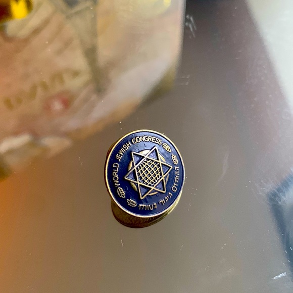 Vintage | Accessories | Vintage Lapel Pin Tack Pin World Jewish ...